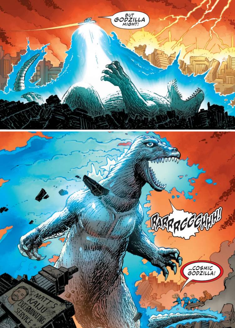 "Cosmic Godzilla" Officially Debuts Godzilla's Most Powerful Form ...