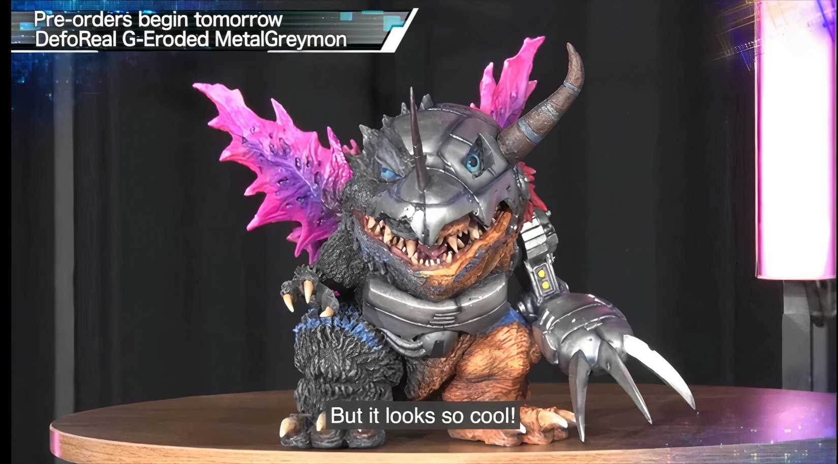 Godzilla's Official Digimon Redesign Is Metal as Hell (Literally)