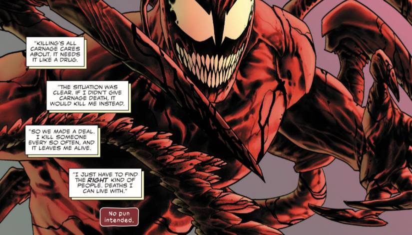 Major Carnage Lore Change Leaves the Symbiote with Only 2 Powers... But ...