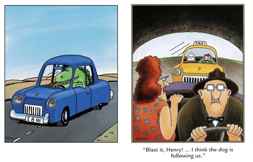 10 Funniest Far Side Comics That Will Make You Fear Your Own Car