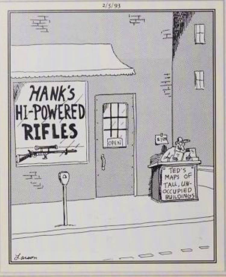8 Classic Far Side Comics That Were Made For Conspiracy Theorists