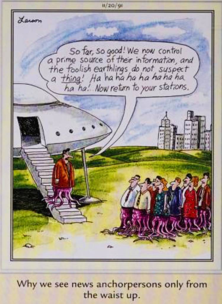 8 Classic Far Side Comics That Were Made For Conspiracy Theorists