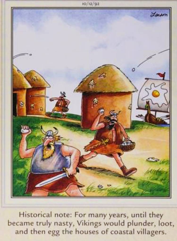 The Classic Far Side Comics That Rewrite History