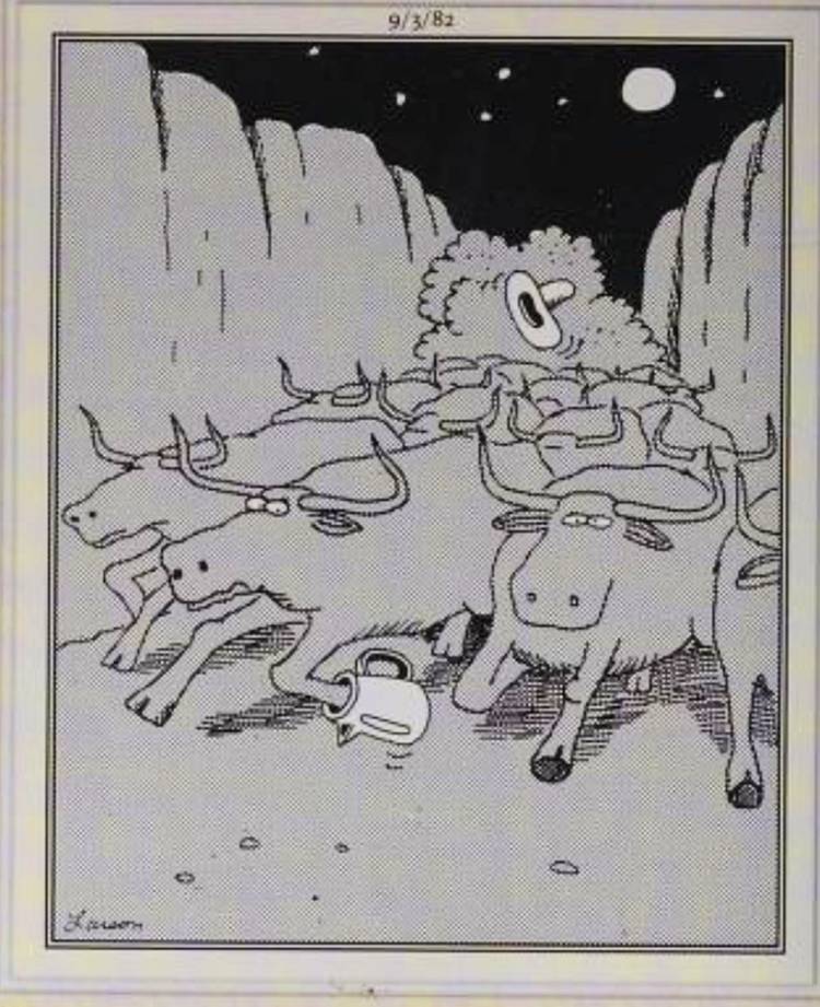 These Far Side "Sequel" Comics Prove Gary Larson Was Playing the Long Game