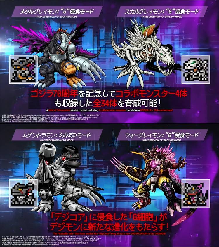 Digimon Unveils Epic Godzilla Crossover, Revealing Its First Kaiju Monsters