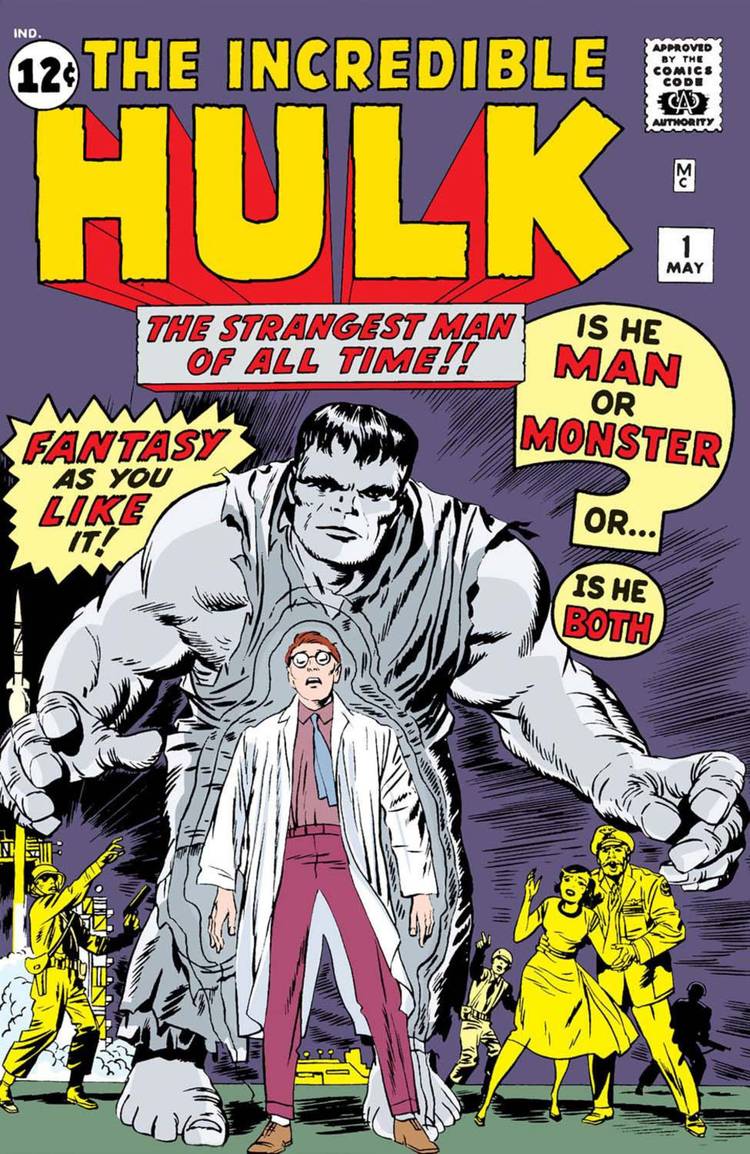 Hulk’s Original Color Wasn’t Green, But a Printing Mistake Changed ...