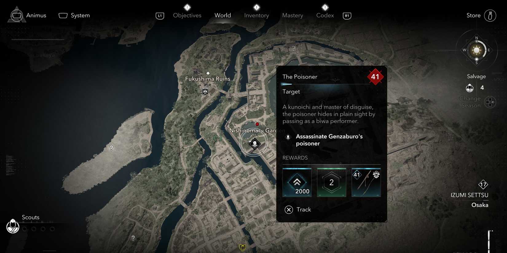 Assassin's Creed Shadows: All Genzaburo's Soldiers Locations & Rewards