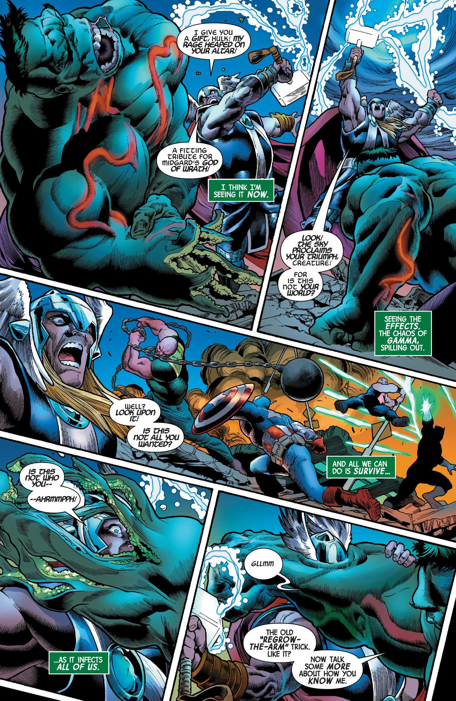 Hulk's Healing Factor Beats Wolverine's, And These Disturbing Injuries ...