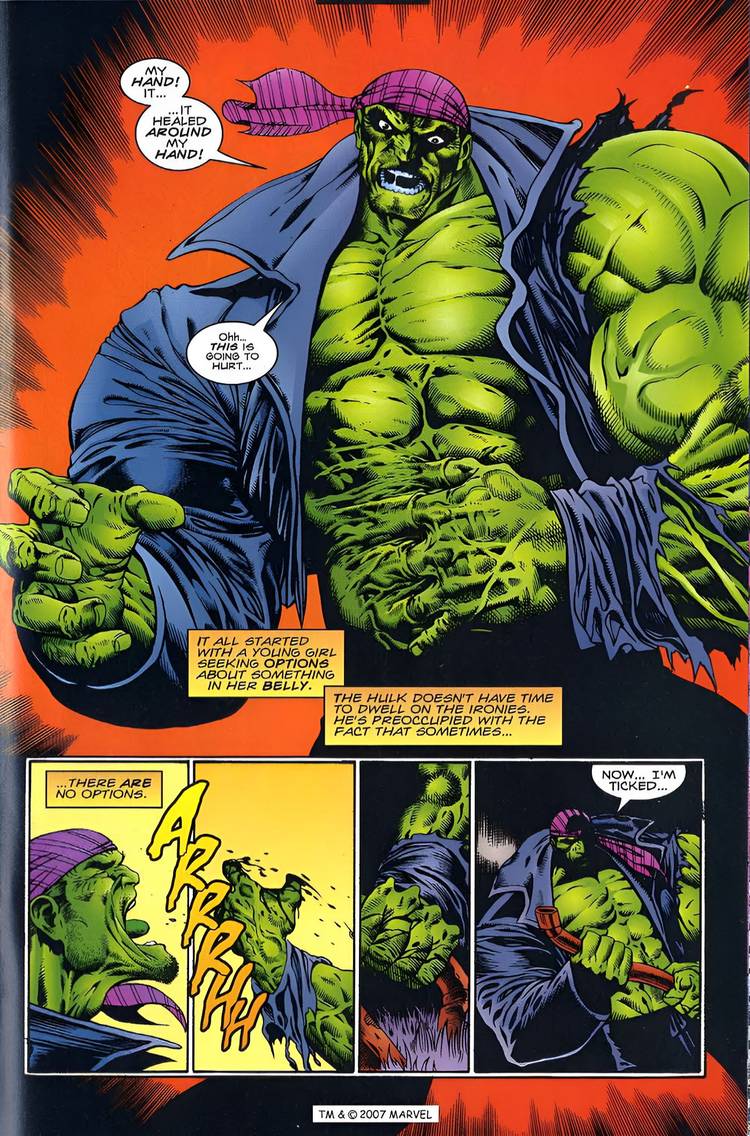 Hulk's Healing Factor Beats Wolverine's, And These Disturbing Injuries ...