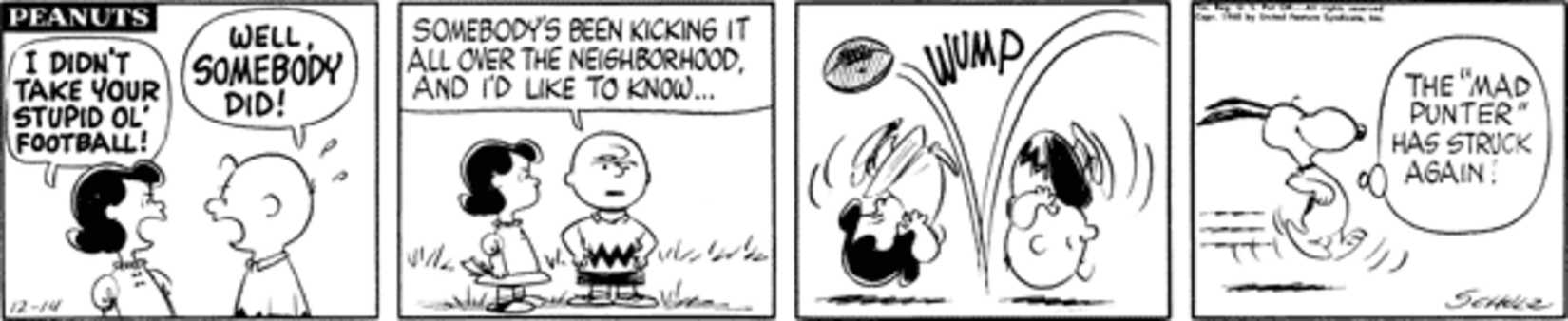 13 Funniest Peanuts Comics That Every Football Fan Will Love