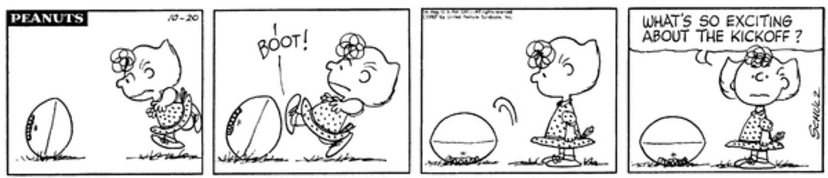 13 Funniest Peanuts Comics That Every Football Fan Will Love