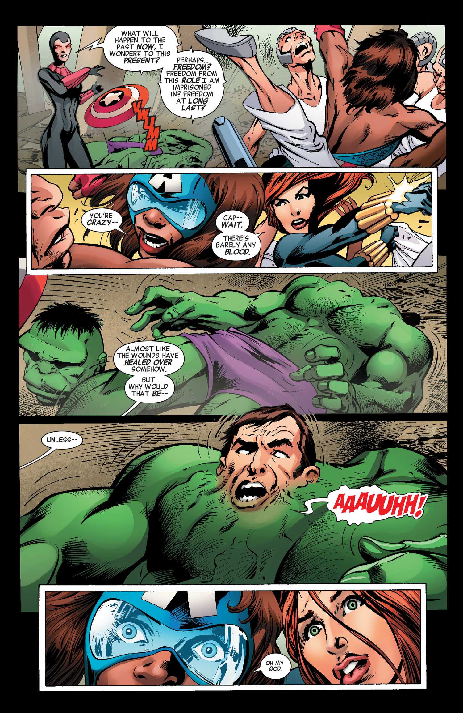 Hulk's Healing Factor Beats Wolverine's, And These Disturbing Injuries ...