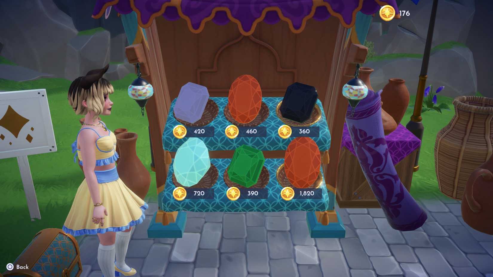 How To Unlock Aladdin’s Gem Stall In Disney Dreamlight Valley