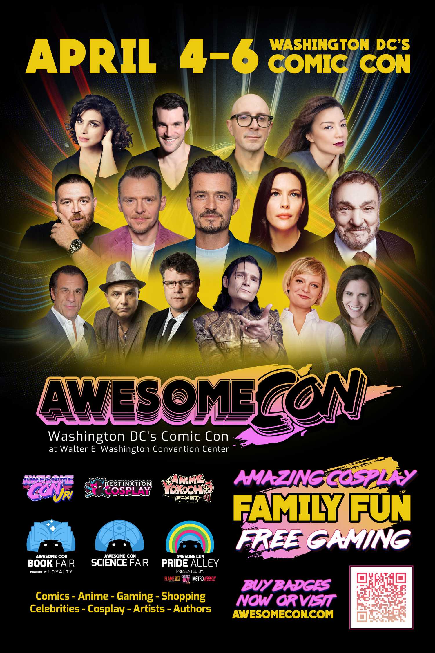Win Tickets To Awesome Con 2025 With ScreenRant’s Badge Giveaway!