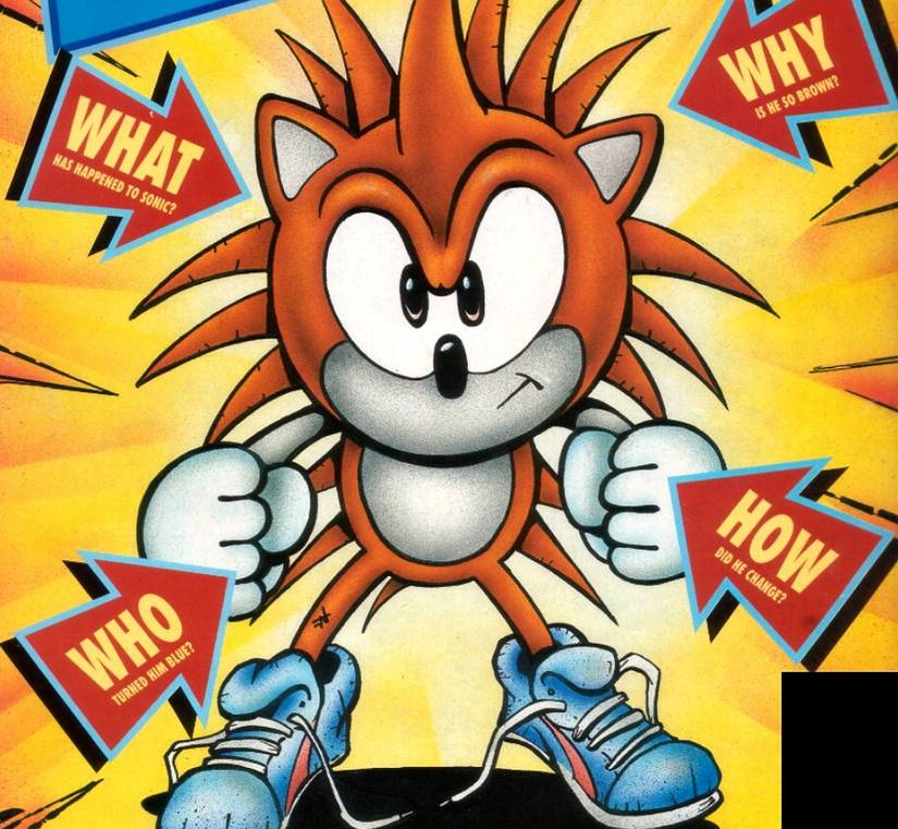 Want to See Sonic the Hedgehog's Design Before He Turned Blue? Honestly ...