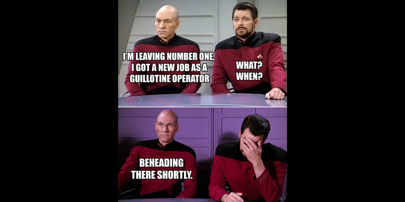 Riker Googling Memes Riker Has No Off Switch...🤣 : R/startrekmemes