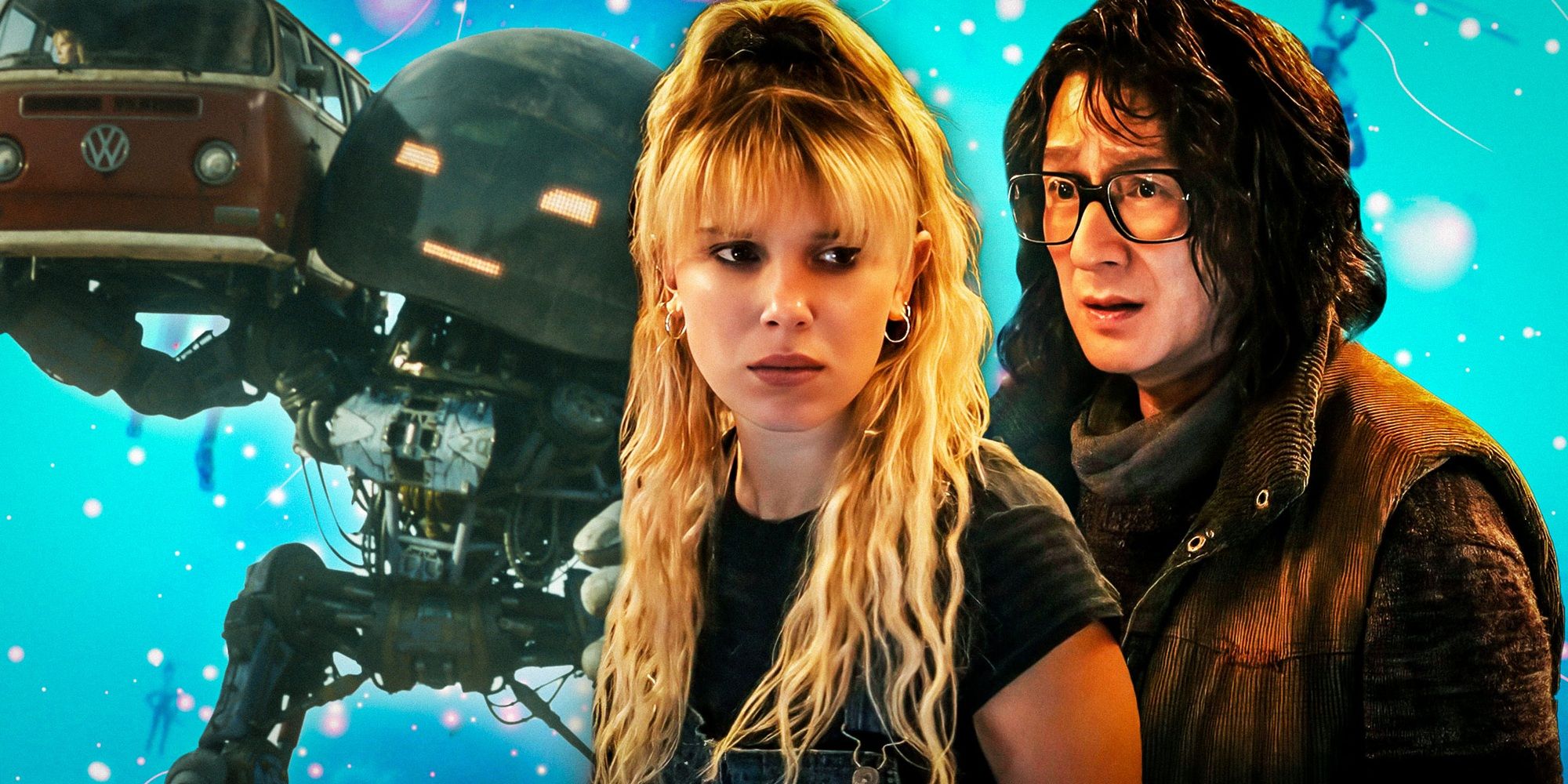 The Electric State Live-Action & Voice Cast And Character Guide