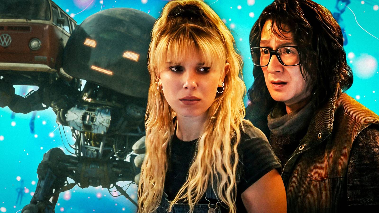 The Electric State Live-Action & Voice Cast And Character Guide