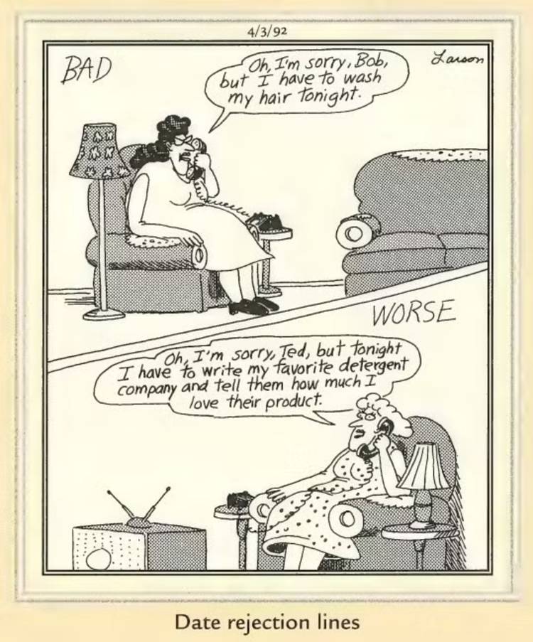 10 Hilarious Far Side Comics About the Horrors Of Dating