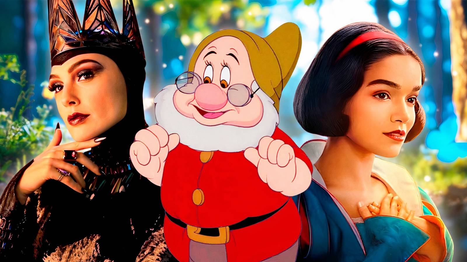 9 Snow White Scenes From The Animated Movie The Live-Action Remake ...