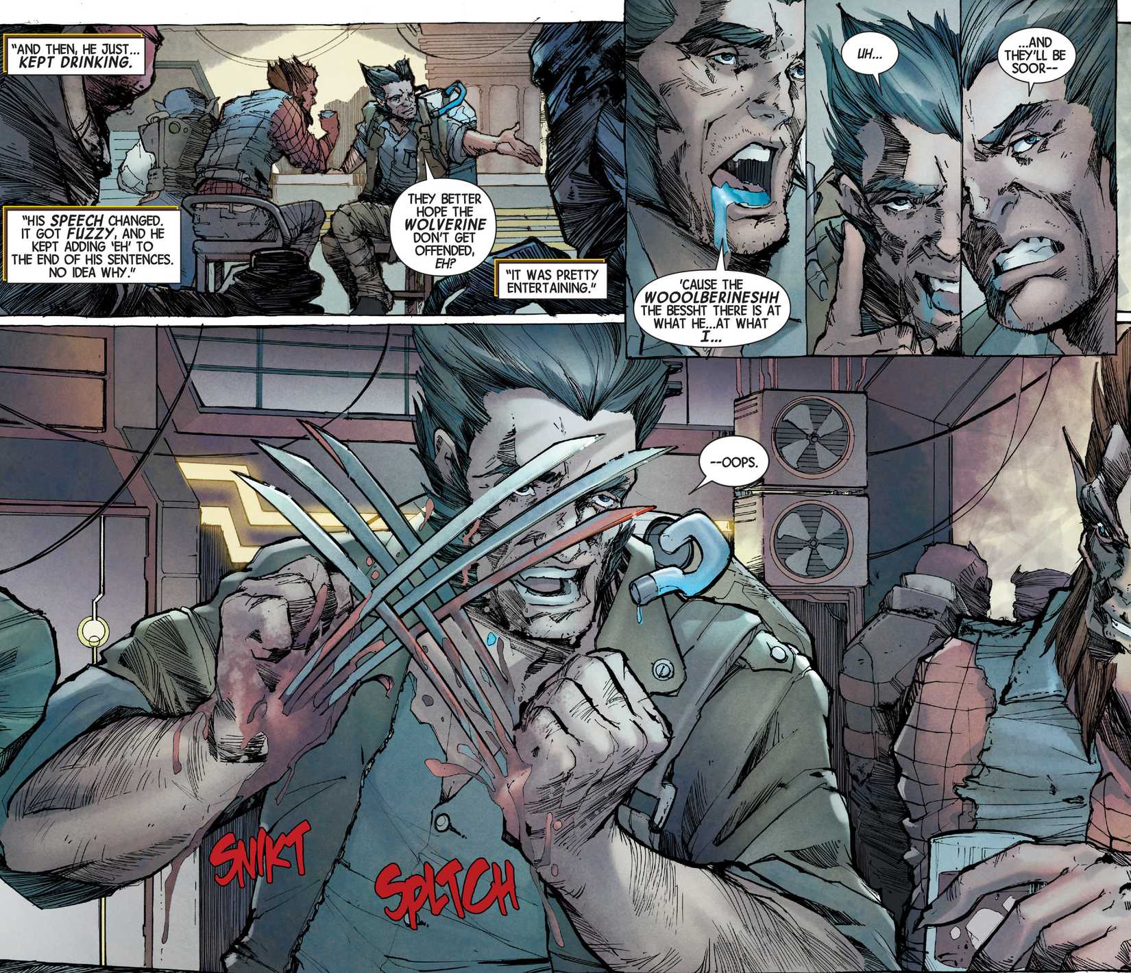 The Grossest Detail of Wolverine's Claws Never Made The Movies, And That's For the Best