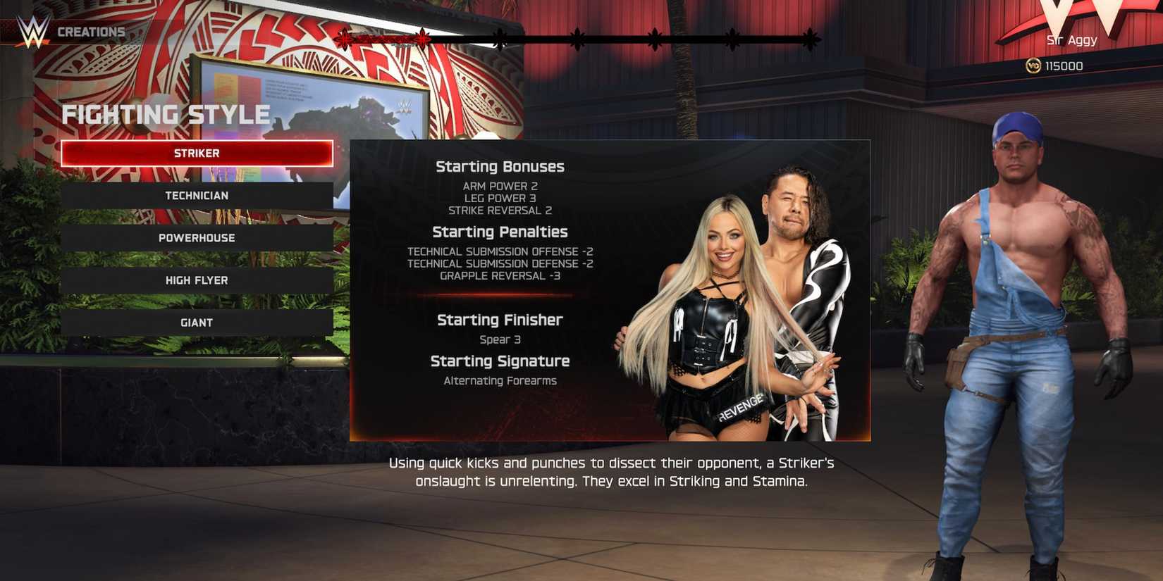 Best Builds For The Island In WWE 2K25