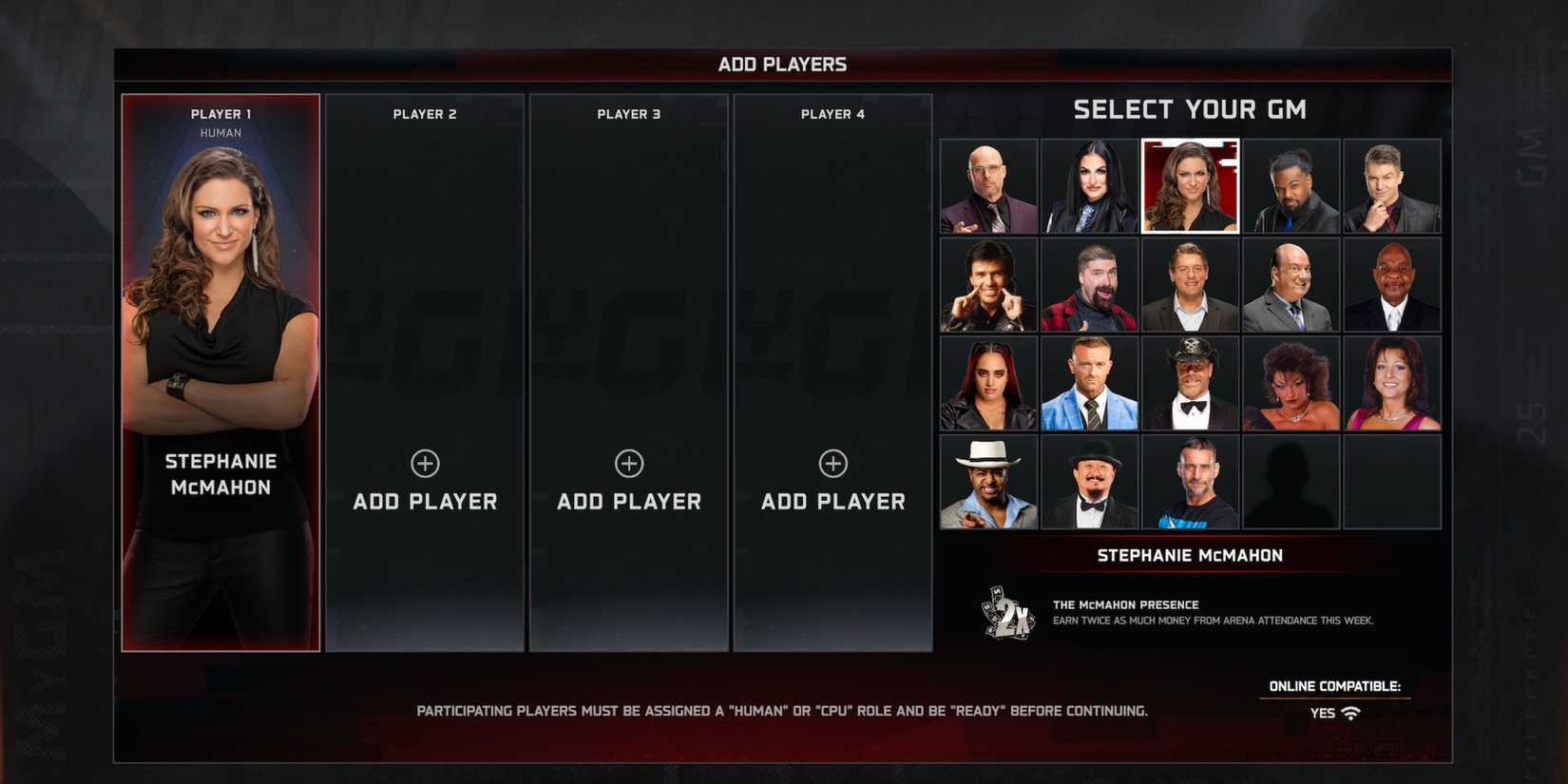 Best General Managers For MyGM Mode In WWE 2K25