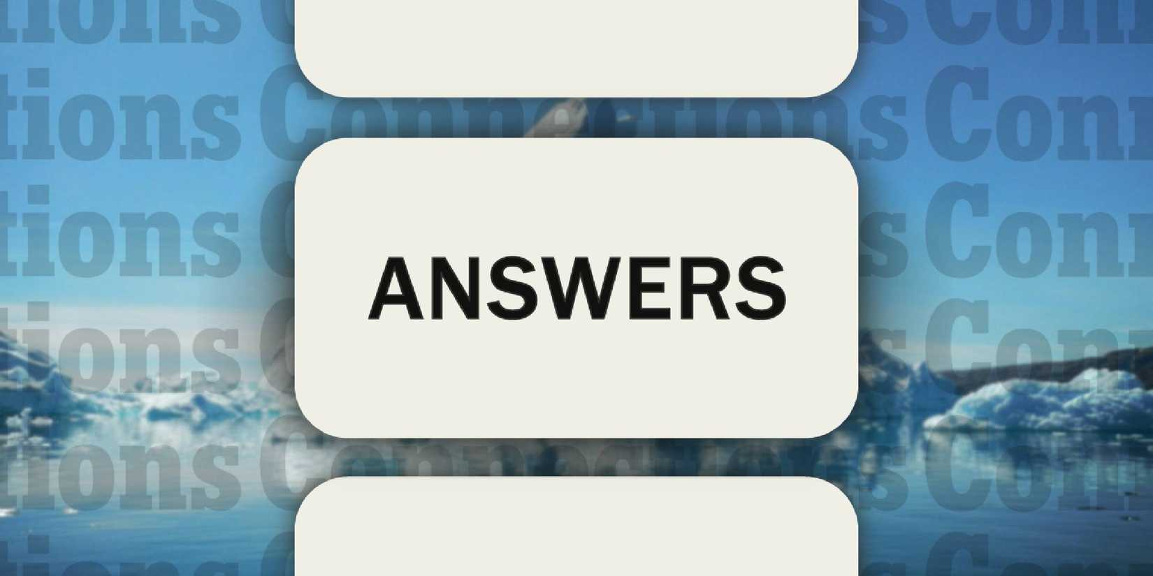 Today's Connections Hints & Answers For April 24, 2025 (Puzzle #683)