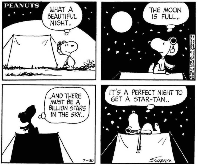 10 Peanuts Comics That Prove Snoopy Should've Been an Astronaut