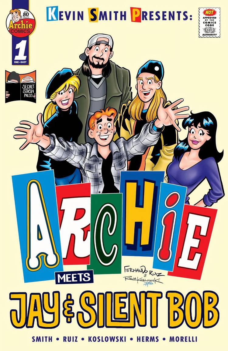 Jay And Silent Bob's Movie Canon Welcomes Archie in New Official Comic ...