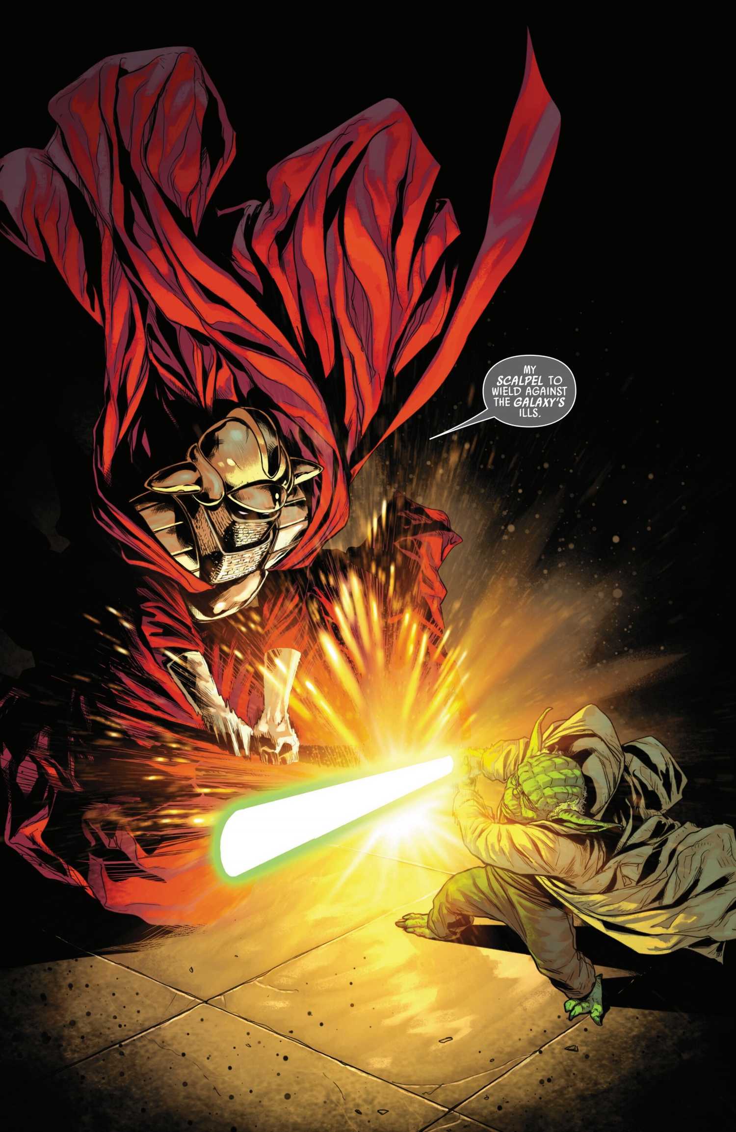 Star Wars Just Gave Yoda One Of The Most Brutal Lightsaber Duels of His ...