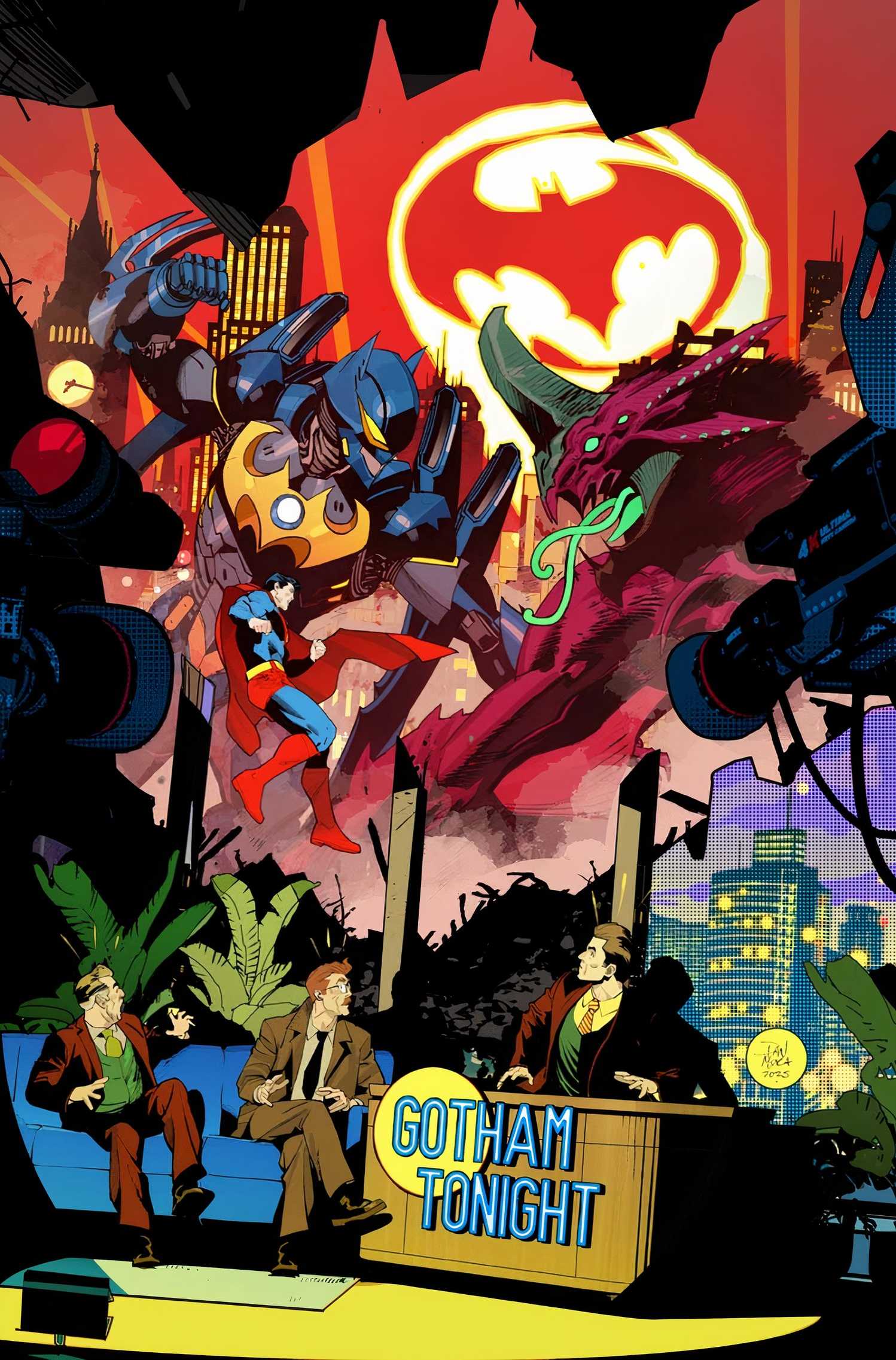 Forget the Batmobile, Batman Is Channeling Gundam With a Gigantic 'Bat ...