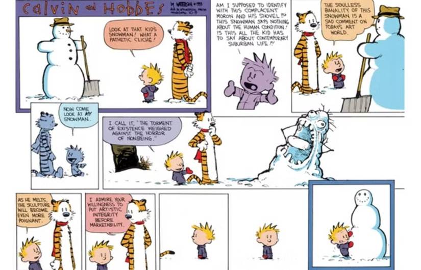 10 Calvin And Hobbes Comics That Go Off the Rails In a Hurry