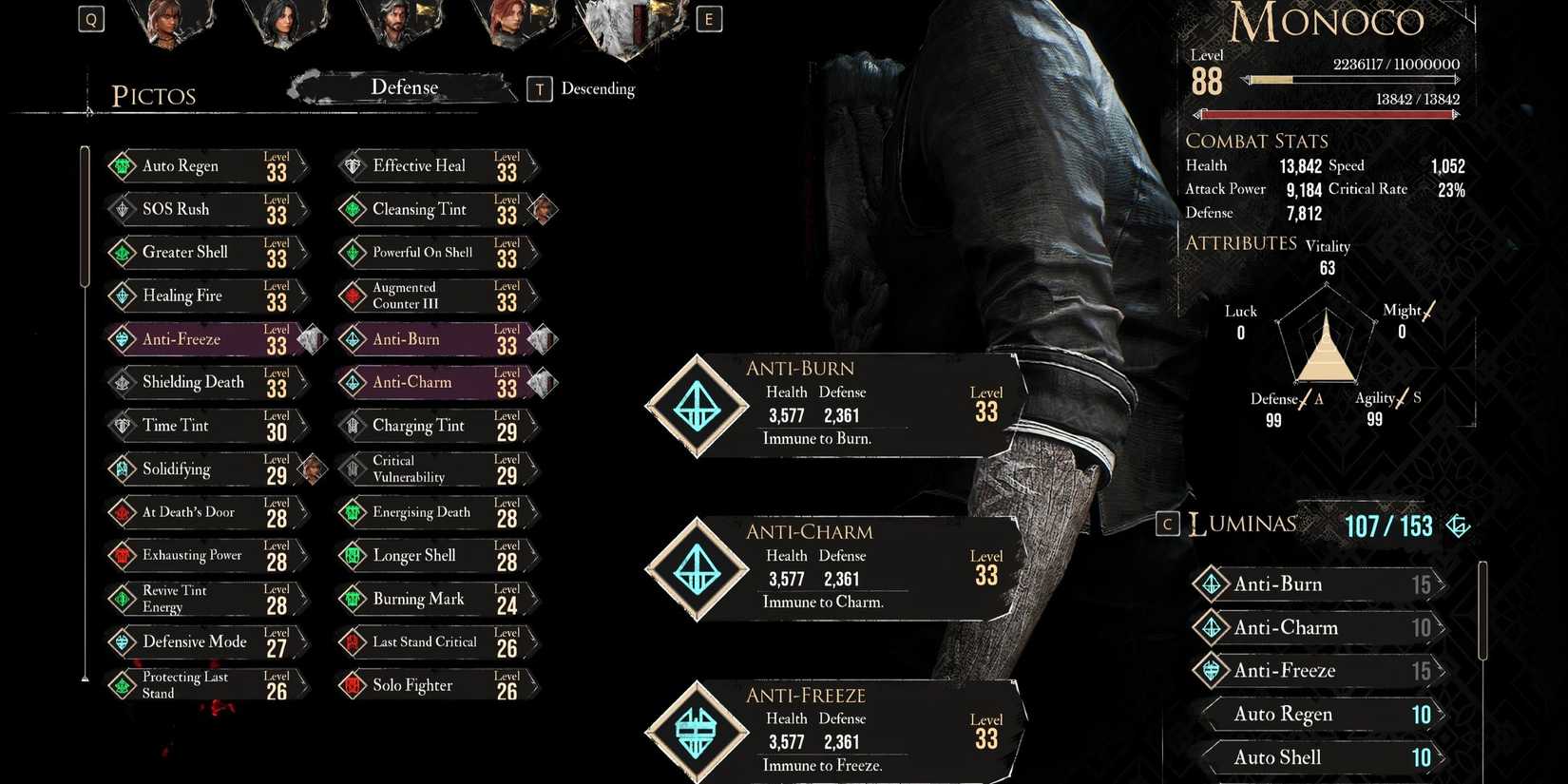 Clair Obscur: Expedition 33 - Best Monoco Build Guide (Skills, Weapons, & Pictos)