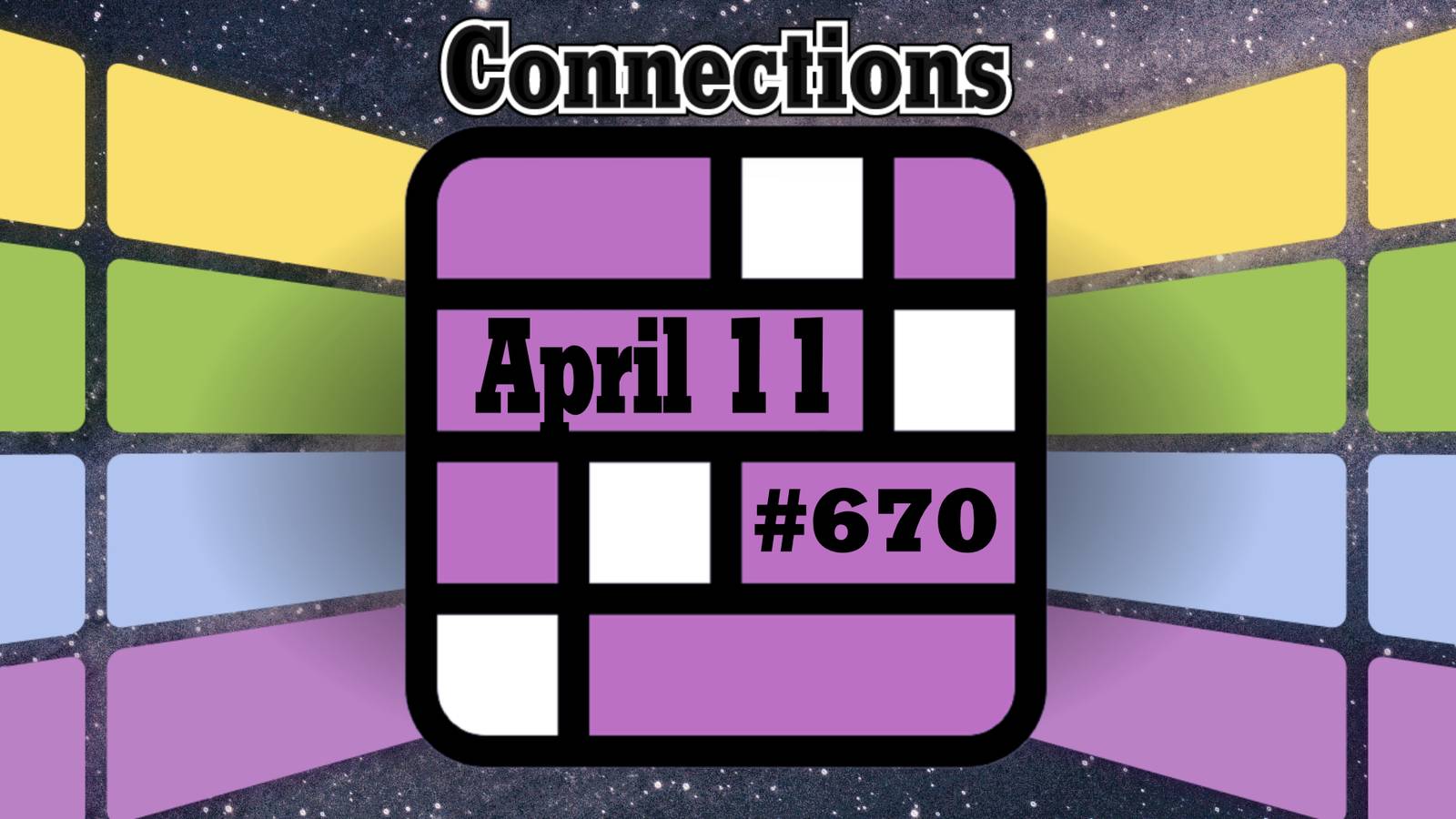 Today's Connections Hints & Answers For April 11, 2025 (Puzzle #670)