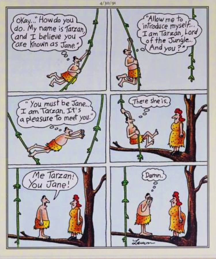 10 Hilarious Far Side Comics Starring Its Most Forgetful Characters