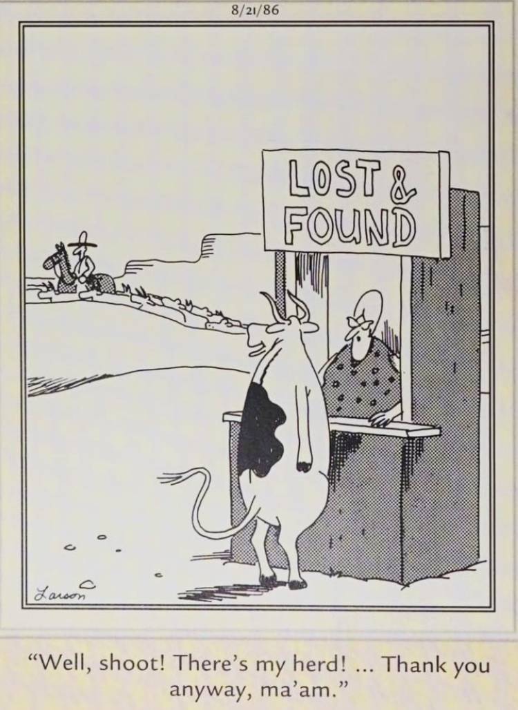 Far Side Cows Talk 10 Hilarious Far Side Comics Where Cows Act Like