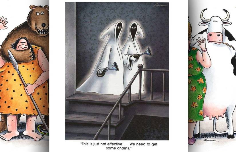 10 Funniest Far Side Comics That Will Change How You See Ghosts