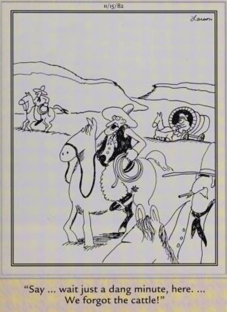 10 Hilarious Far Side Comics Starring Its Most Forgetful Characters