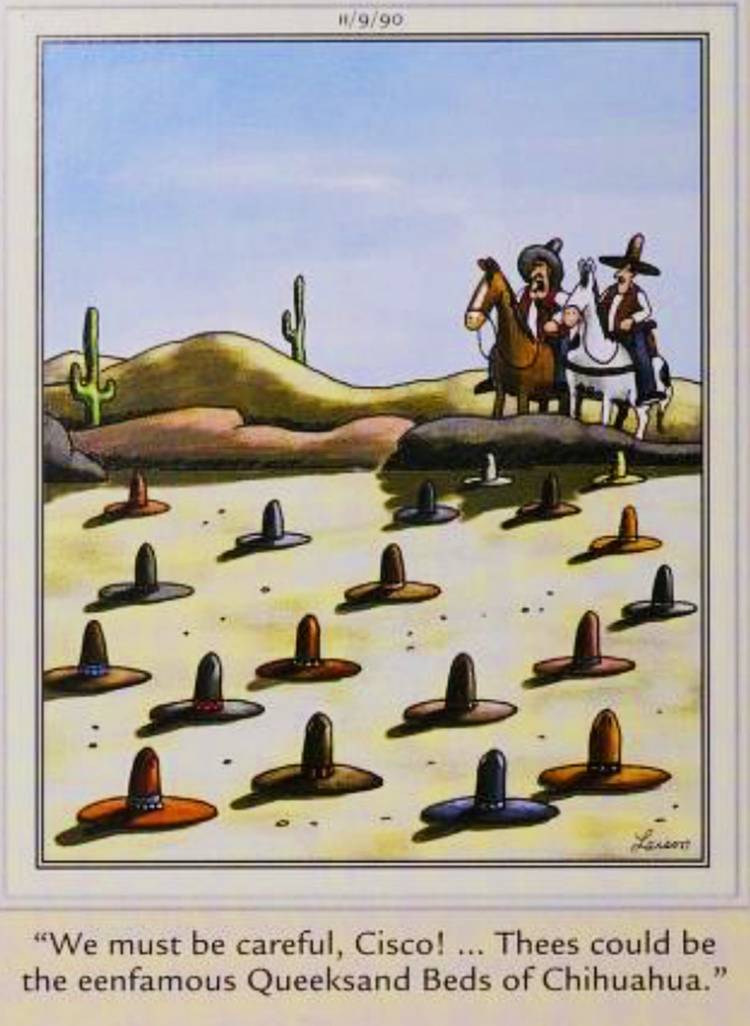 6 Far Side Comics About Quicksand That Will Suck You In