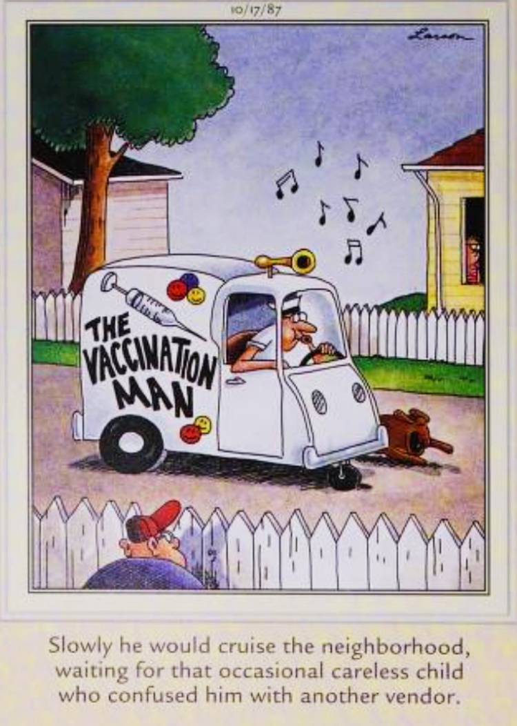 6 Hilarious Far Side Comics About the Ice Cream Man (And His Rivals)