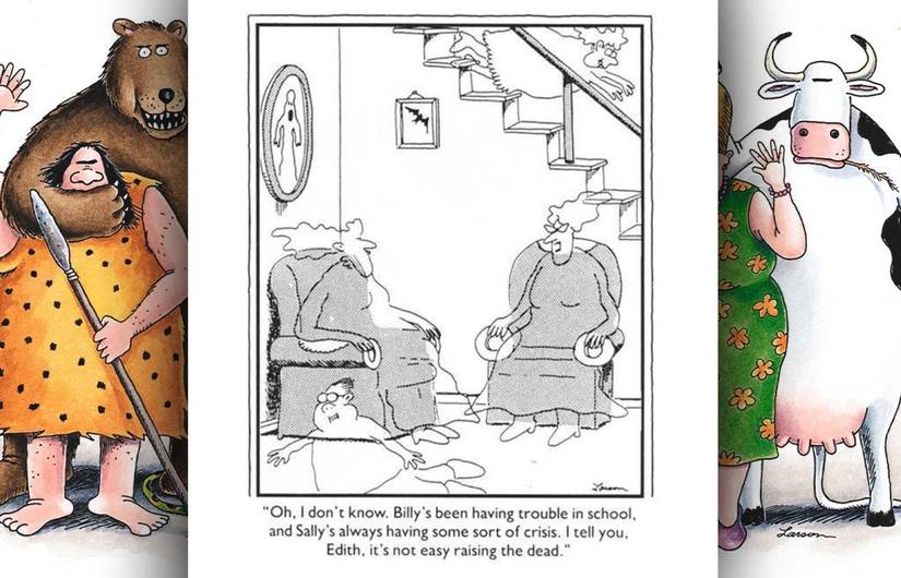 10 Funniest Far Side Comics That Will Change How You See Ghosts