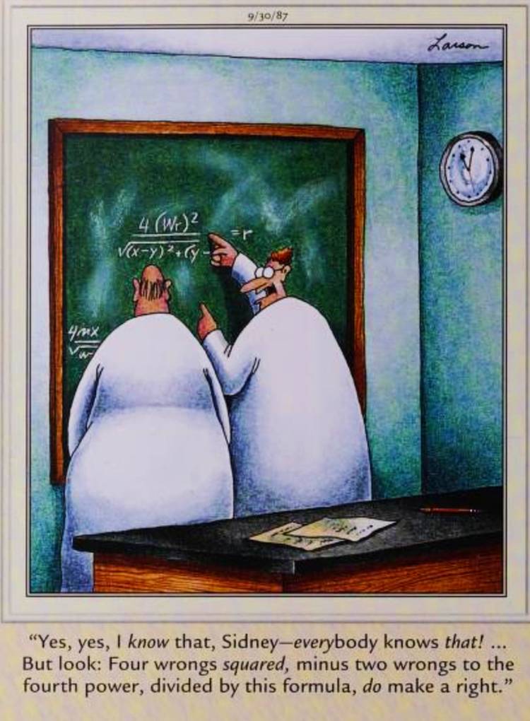 9 Genius Far Side Comics That Make Scientific Equations Hilarious
