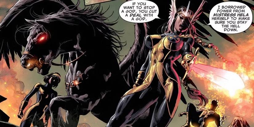 The Avengers' New Leader Is Such a Badass, Even Hela Respects Her