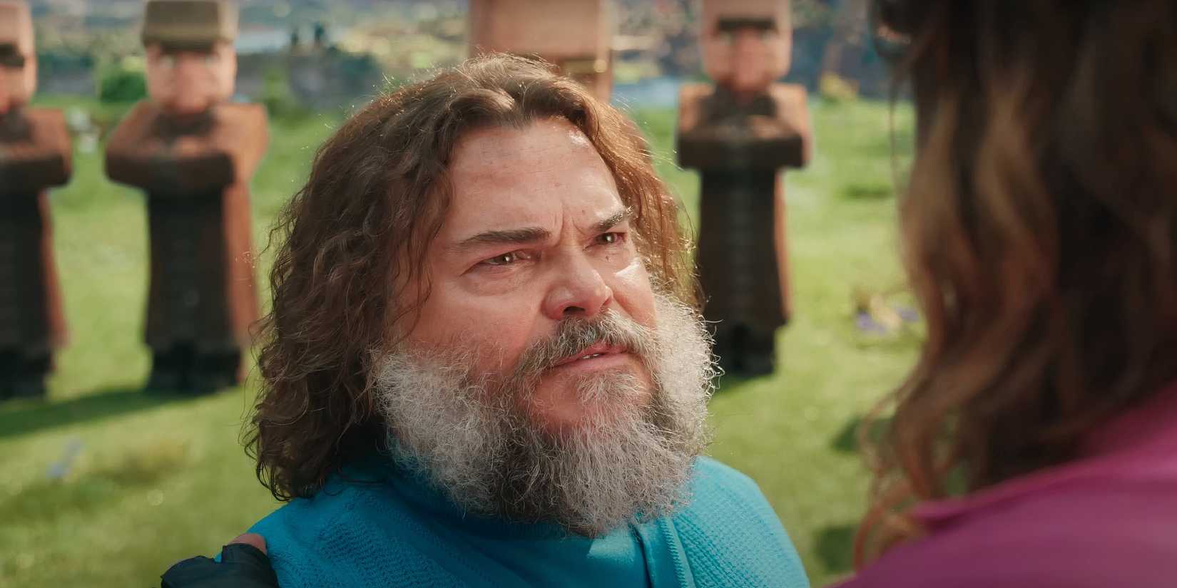 Jack Black & Jason Momoa Hype Up A Minecraft Movie's Glam Rock Inspiration