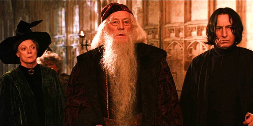 John Lithgow's Dumbledore Costume Resembles Richard Harris' Version