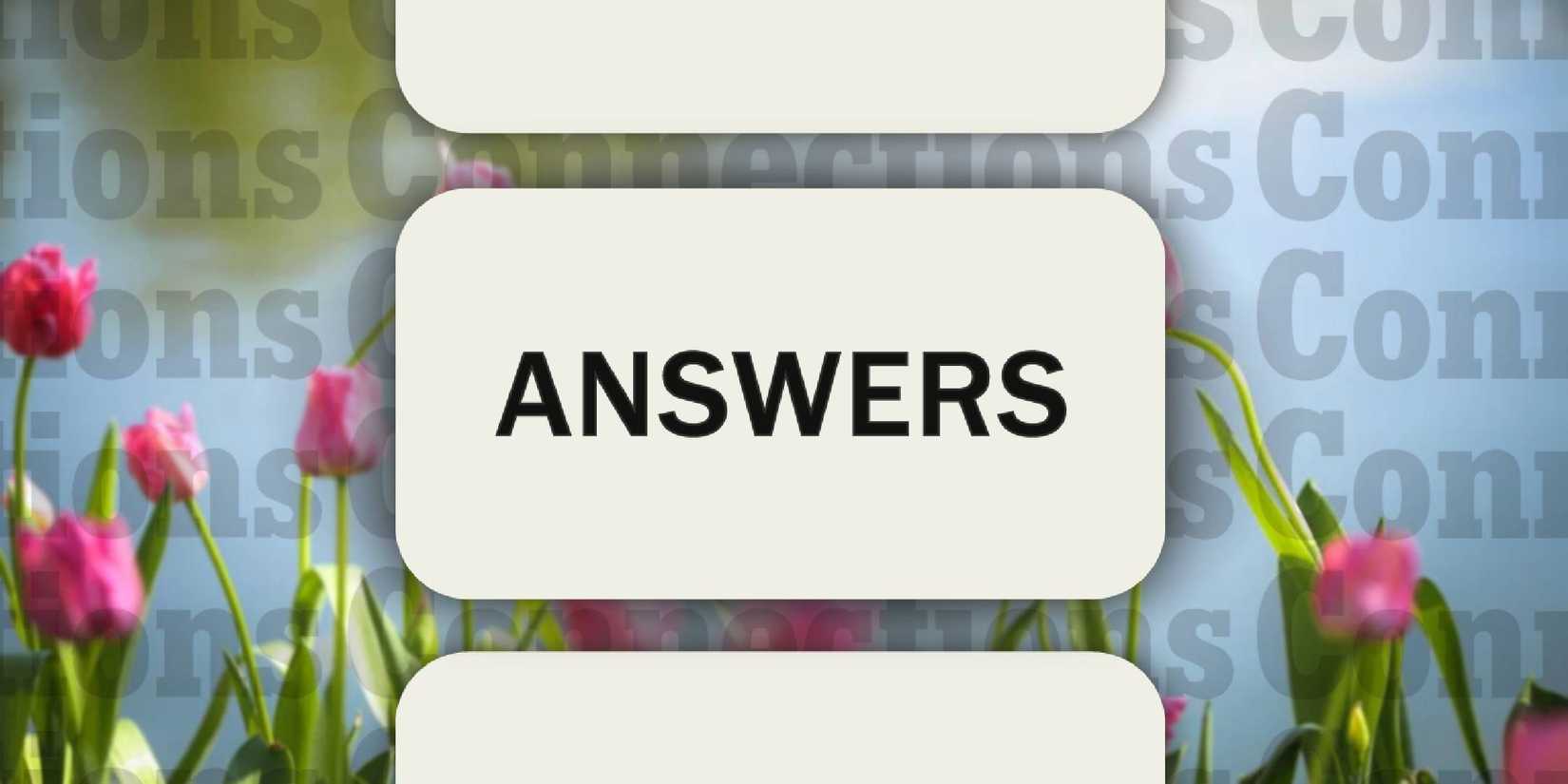 Today's Connections Hints & Answers For April 12, 2025