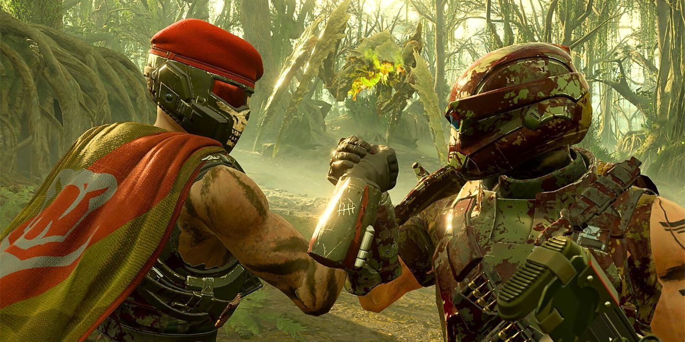 Helldivers 2 Update Mirrors Deep Rock Galactic's Cave Battles