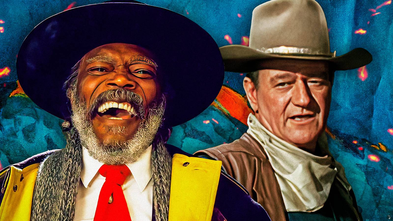 Samuel L. Jackson’s Hateful Eight Entrance Is A Homage To John Wayne’s ...