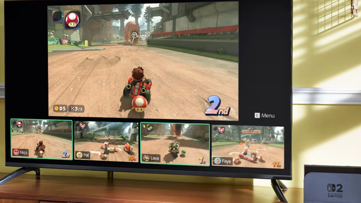 Nintendo Explains Why Switch 2 GameChat Stream Footage Looks So Choppy